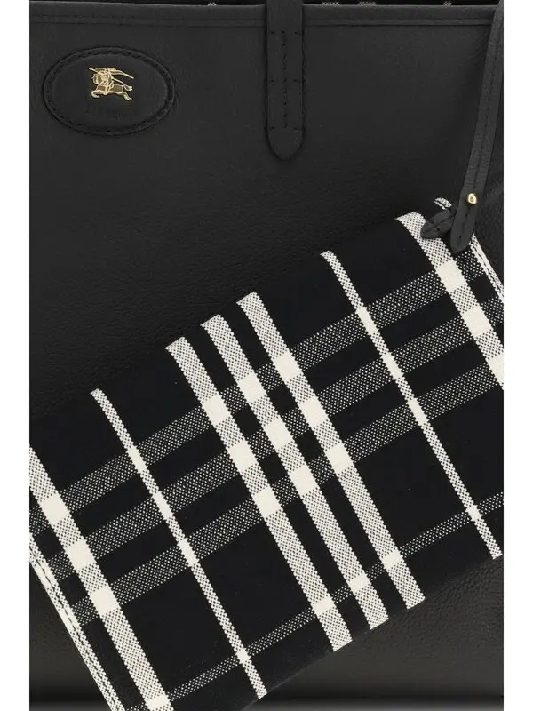 Burberry Bloomsbury Medium Reversible Tote Bag - Black