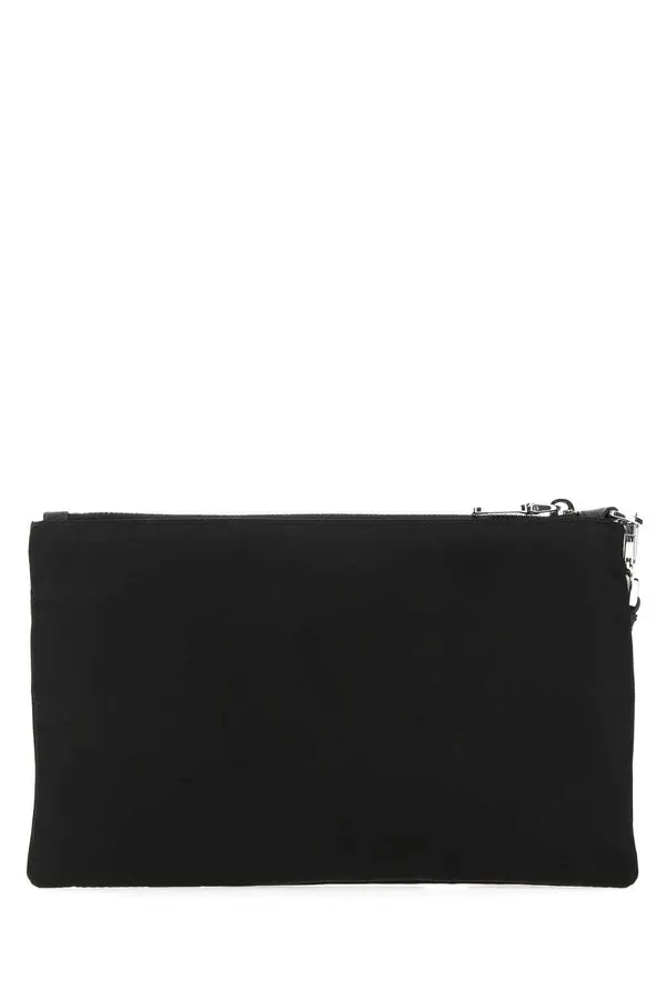 Prada Re-nylon Clutch - Black