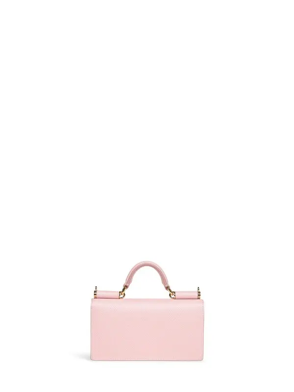 Dolce & Gabbana Dauphine Print Calfskin Leather Mini Bag