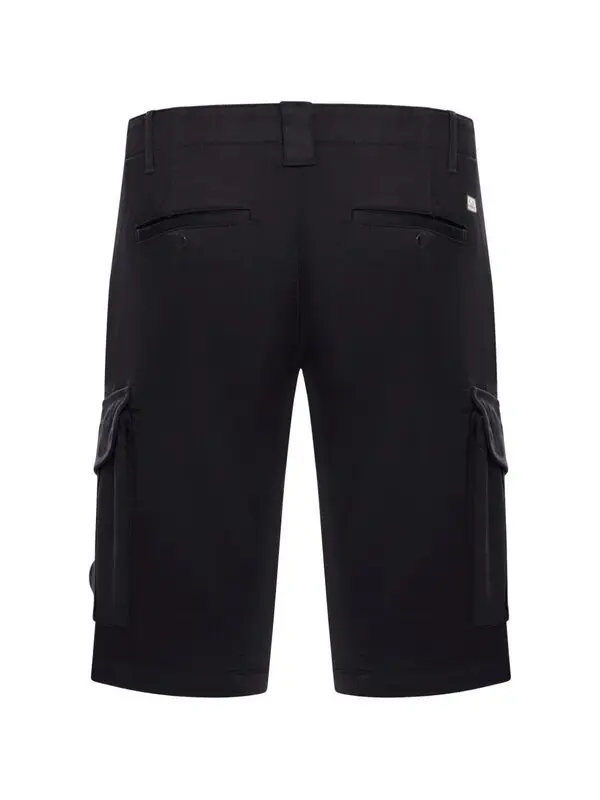 C.P. COMPANY Stretch Cotton Gabardine Cargo Shorts