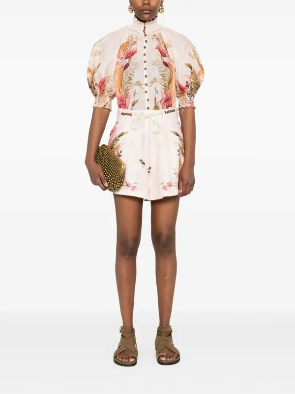 Zimmermann Ascension Printed Blouse