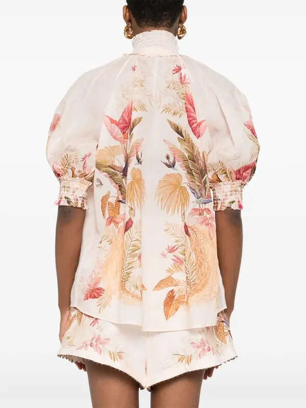 Zimmermann Ascension Printed Blouse
