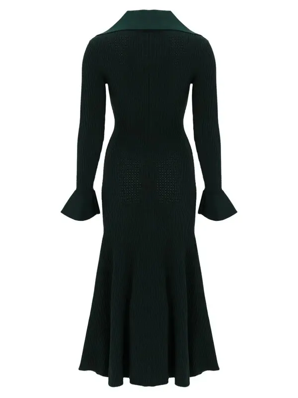 SELF-PORTRAIT Midi Dress With Cut-out