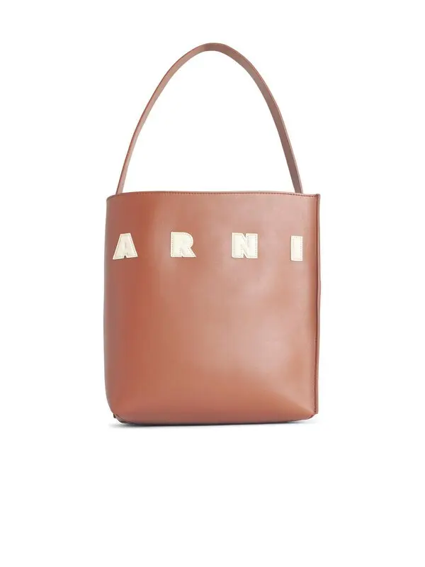 Marni Museo Leather Bag - Brown
