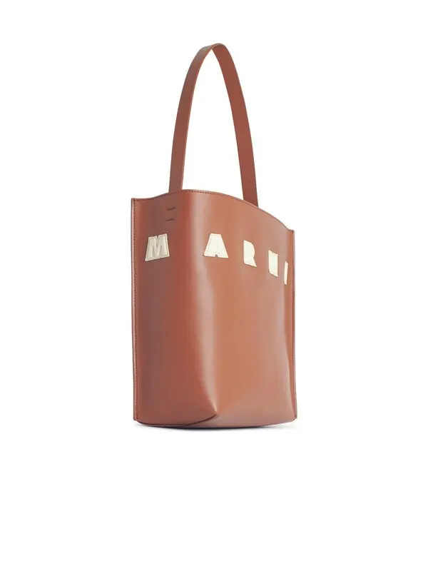 Marni Museo Leather Bag - Brown