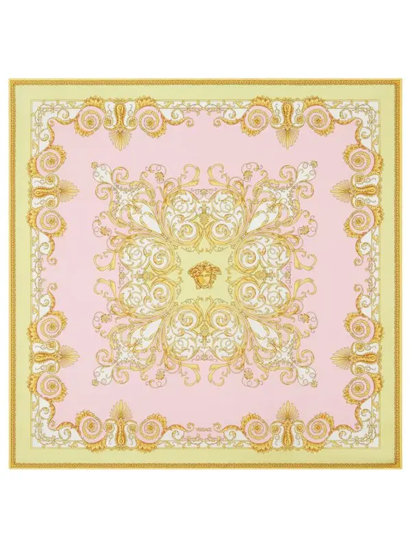 Versace Scarf With Print - Multicolor