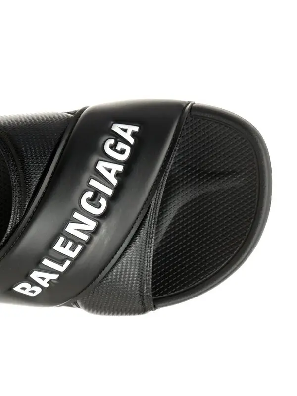 Balenciaga Sporty Pool Slides