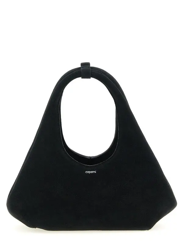 Coperni Folded Mini Suede Handbag
