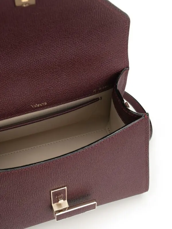 VALEXTRA Mini Iside Bag In Millepunte Leather - Multicolor
