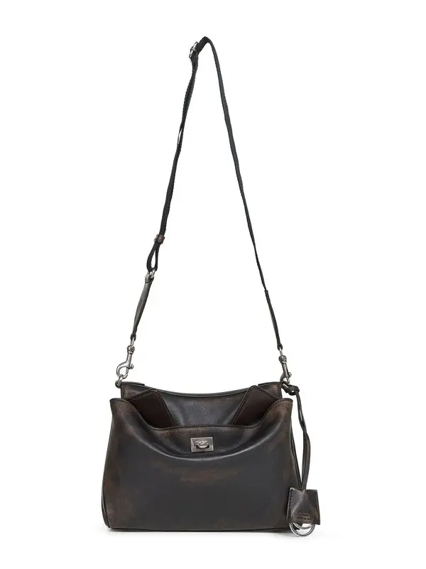 Balenciaga Rodeo Small Messenger Bag In Brown - Multicolor