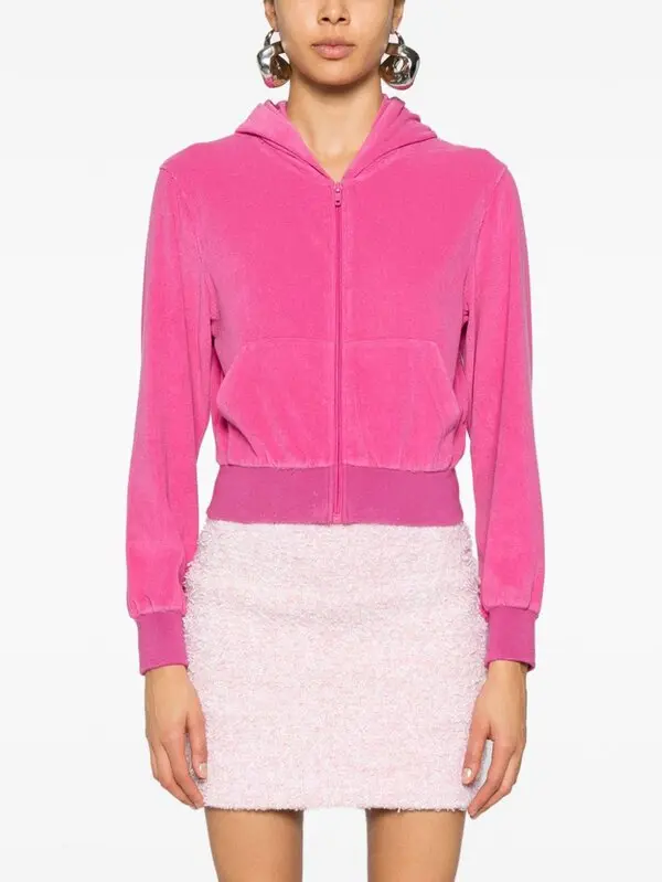Balenciaga Zip Up Hoodie - Multicolor