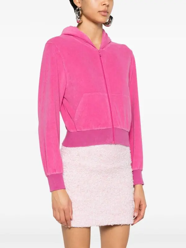 Balenciaga Zip Up Hoodie - Multicolor