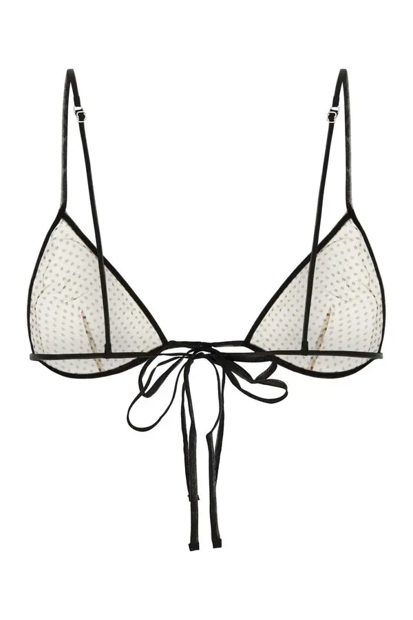 Prada Printed Chiffon Bra