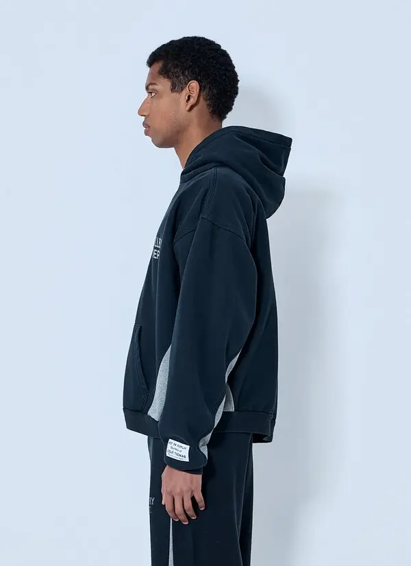 GALLERY DEPT. Zip-up Logo Hoodie - Black