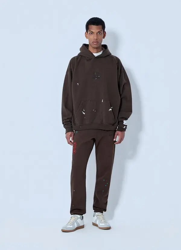 GALLERY DEPT. Abstract Print Hoodie - Brown