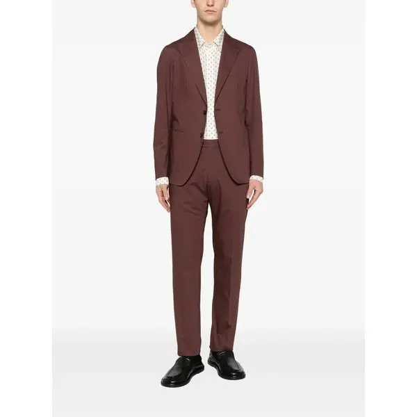 Tagliatore Suits Single Breasted Suits - Brown