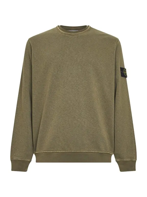 Stone Island Malfilé Cotton Sweatshirt - Multicolor