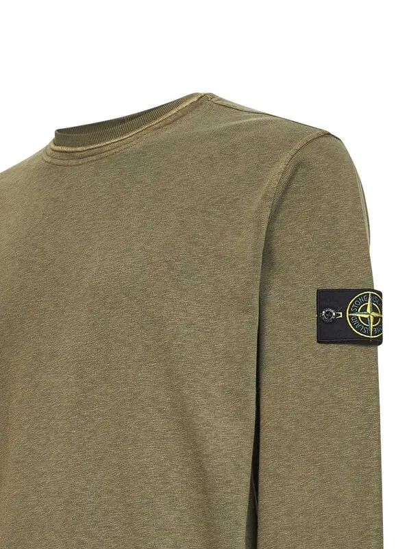 Stone Island Malfilé Cotton Sweatshirt - Multicolor