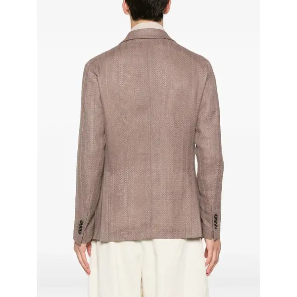 Tagliatore Double-breasted Blazer - Brown