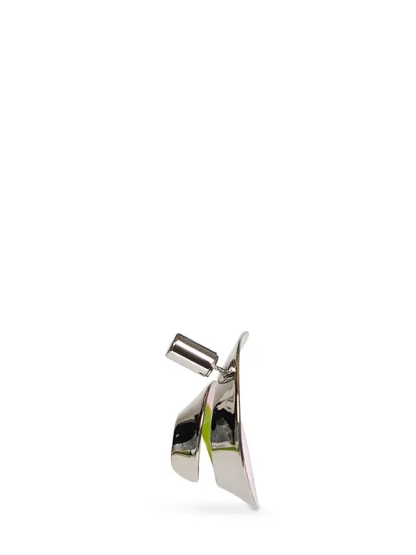 Marni Enameled Metal Spiral Earrings