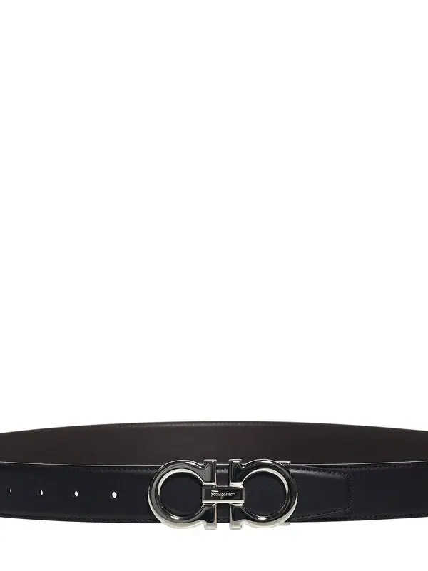 FERRAGAMO Reversible Gancini Belt - Multicolor