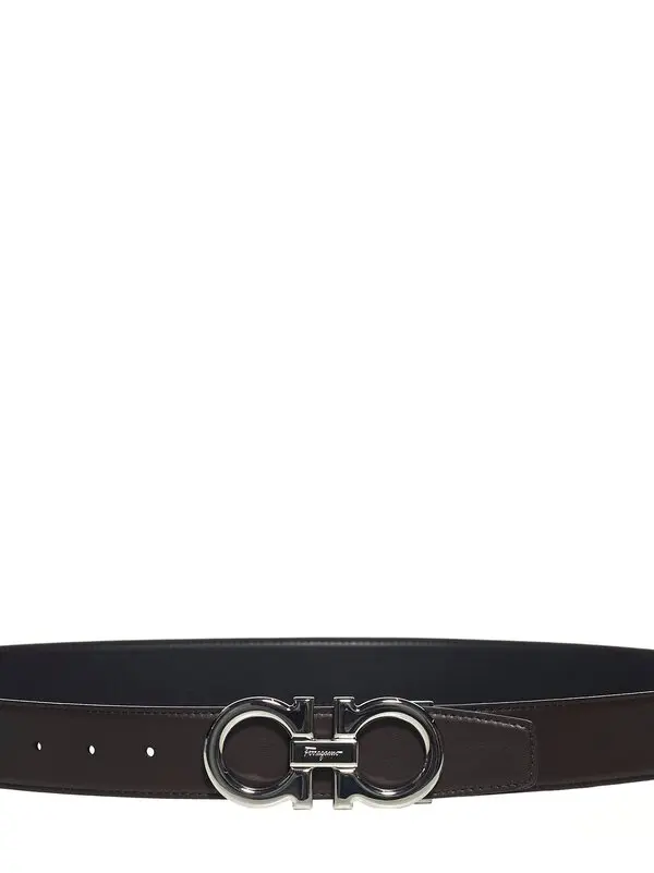 FERRAGAMO Reversible Gancini Belt - Multicolor