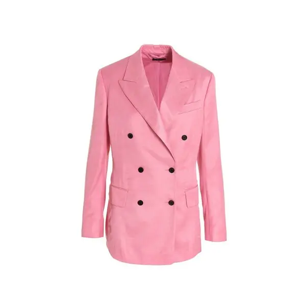 TOM FORD Double-breasted Blazer - Pink