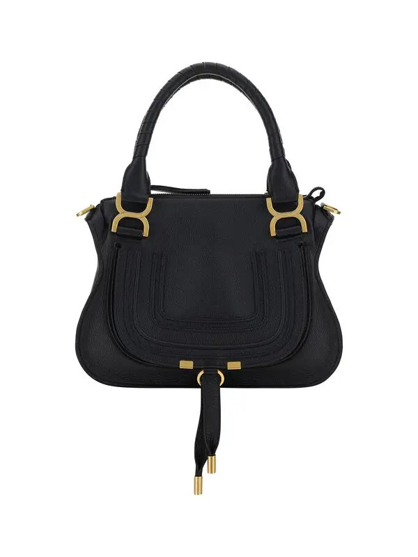 Chloé Marcie Top Handle Bag - Black
