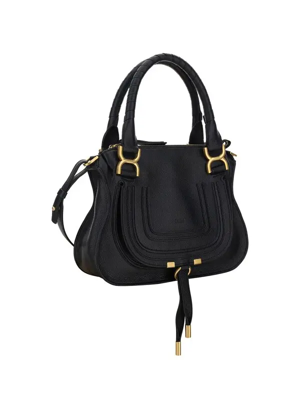 Chloé Marcie Top Handle Bag - Black