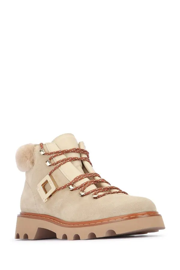ROGER VIVIER Lace-up Buckled Boots