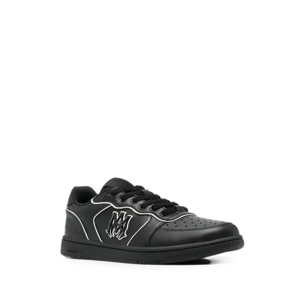 Amiri Studded Low-top Sneakers - Black