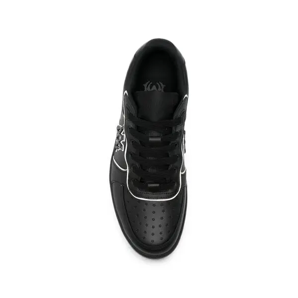 Amiri Studded Low-top Sneakers - Black
