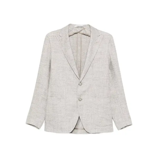 Tagliatore Neutrals" Blazer - Cream