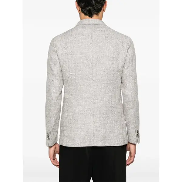 Tagliatore Neutrals" Blazer - Cream