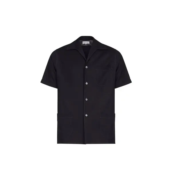 MAISON MARGIELA Short-sleeve Wool Shirt