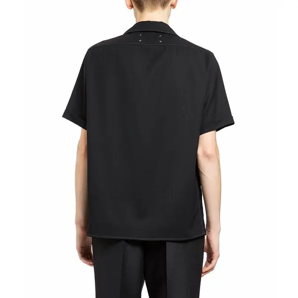 MAISON MARGIELA Short-sleeve Wool Shirt