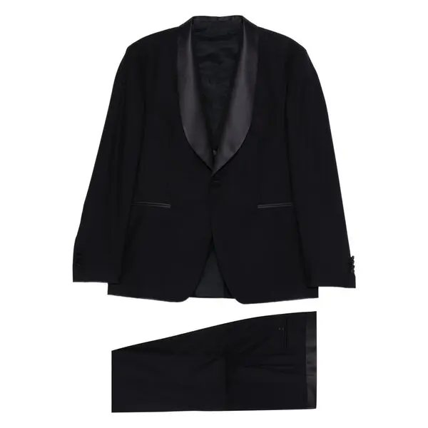 Tagliatore Suits Single Breasted Suits - Black