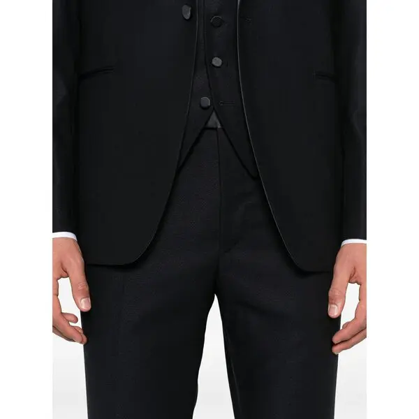 Tagliatore Suits Single Breasted Suits - Black
