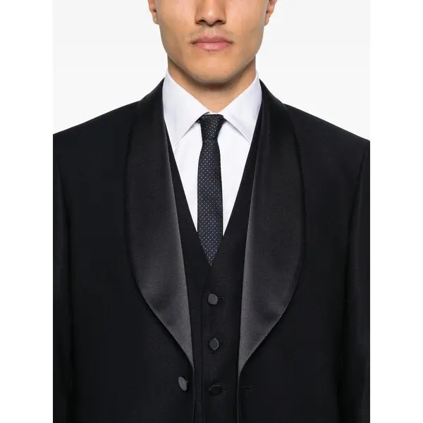 Tagliatore Suits Single Breasted Suits - Black