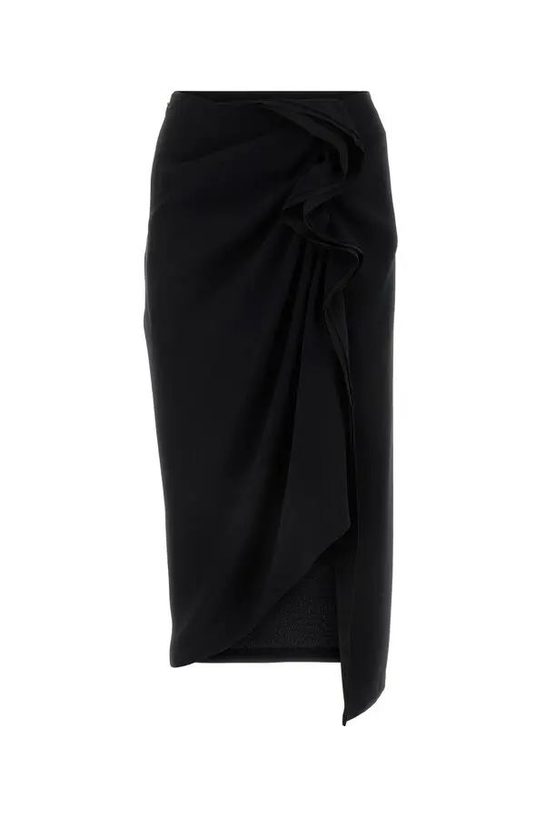 Dries Van Noten Ruffle Detail Skirt