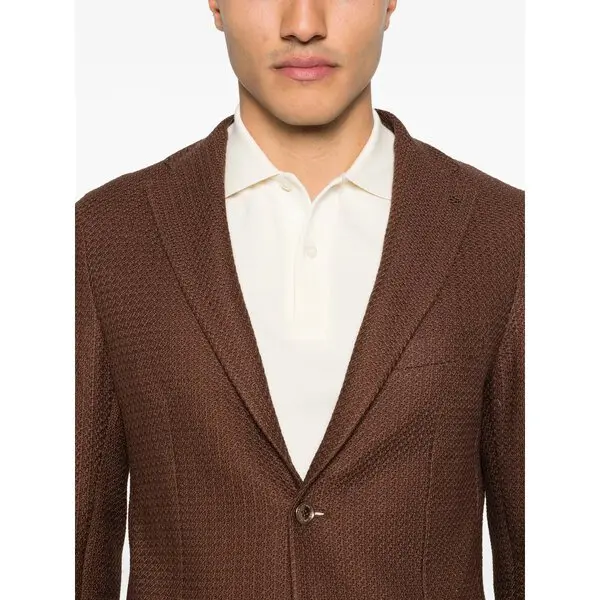 Tagliatore Textured Cotton Blazer