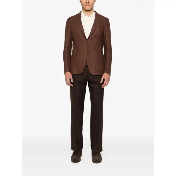 Tagliatore Textured Cotton Blazer