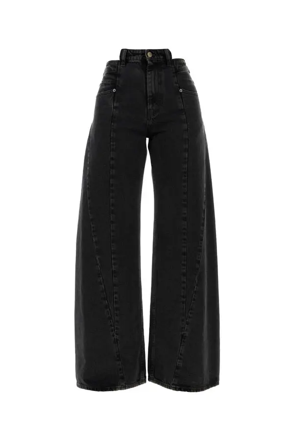 MAISON MARGIELA Wide-leg Denim Jeans - Black