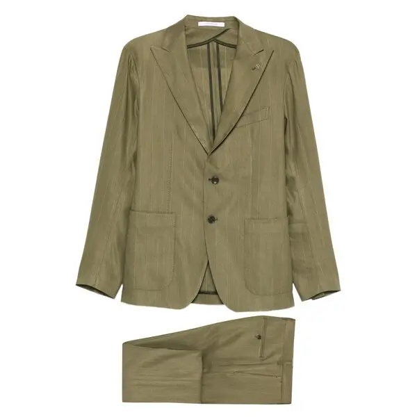 Tagliatore Suits Single Breasted Suits - Green