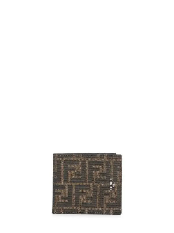 Fendi Ff Jacquard Wallet - Multicolor