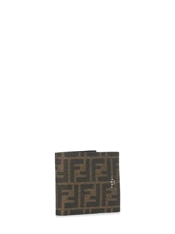 Fendi Ff Jacquard Wallet - Multicolor