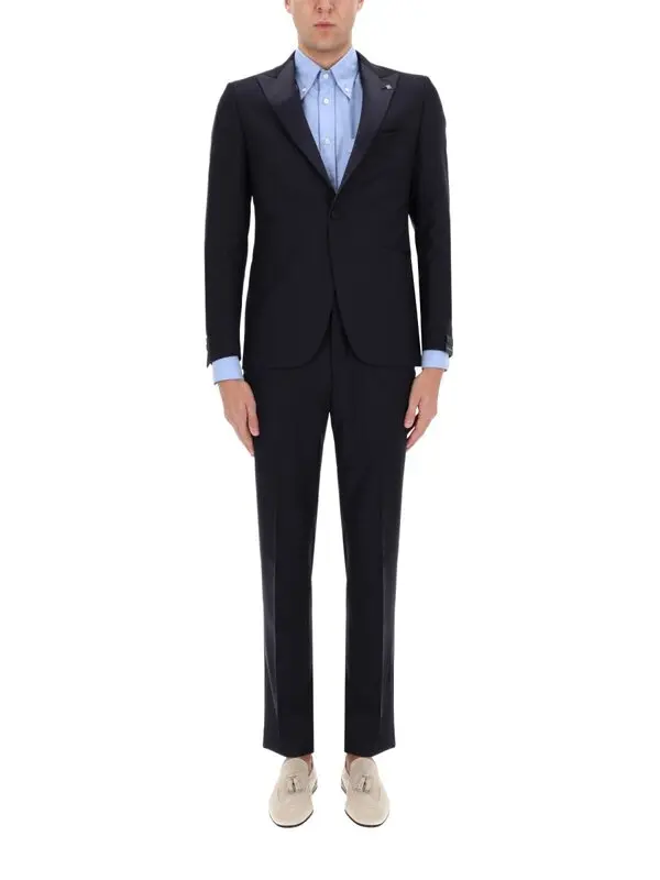 Tagliatore Bruce Tuxedo Suit - Blue