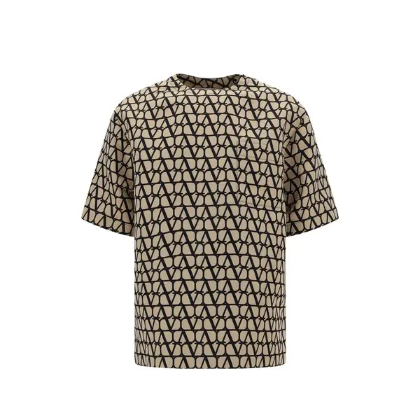 Valentino Garavani Iconographe Crewneck T-shirt - Brown