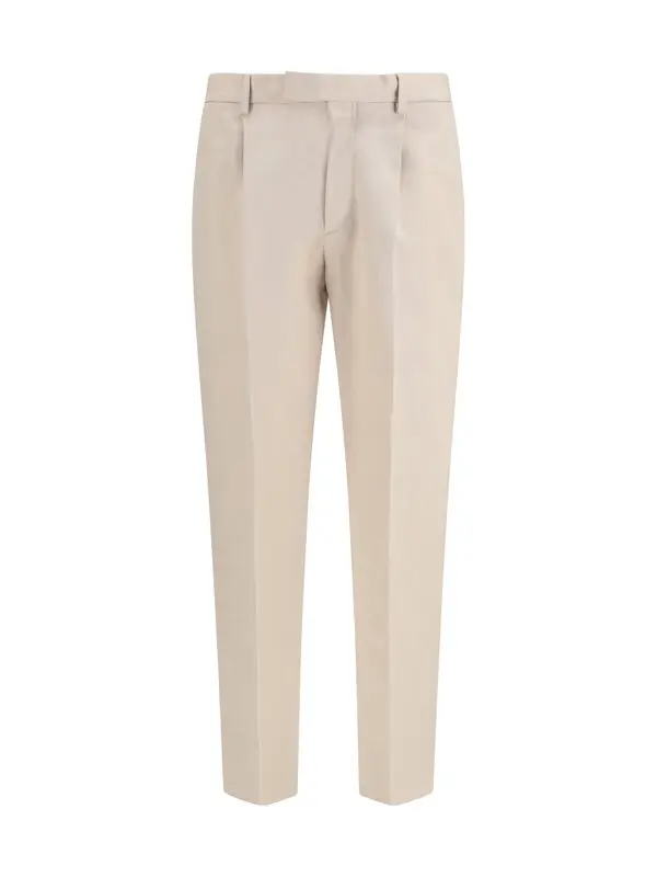 Zegna Roccia Cotton Trousers