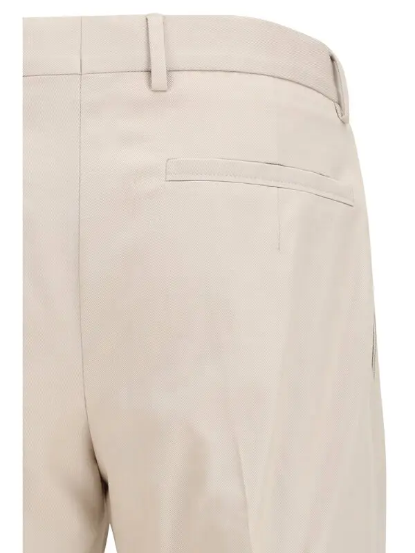 Zegna Roccia Cotton Trousers
